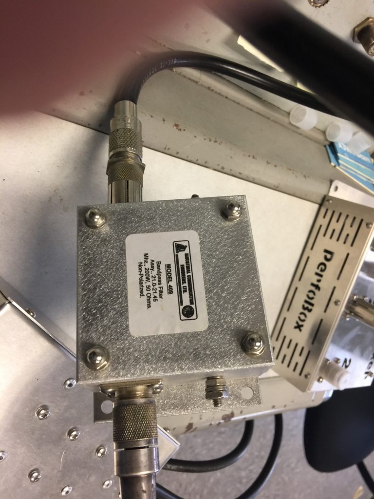 4/21 HF Triplexer Test #1 – Johnson Space Center Amateur Radio Club