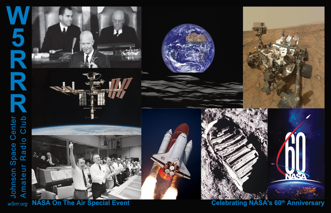 QSL Card History – Johnson Space Center Amateur Radio Club